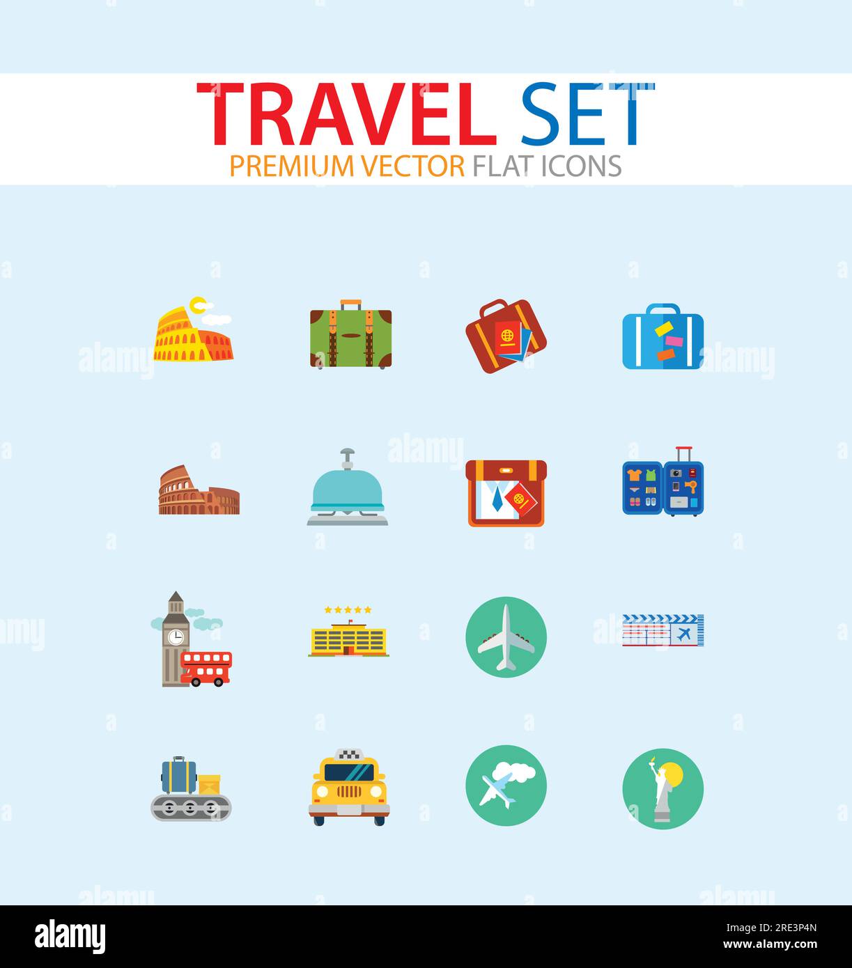Travelling concept hotel Stock Vector Images - Alamy