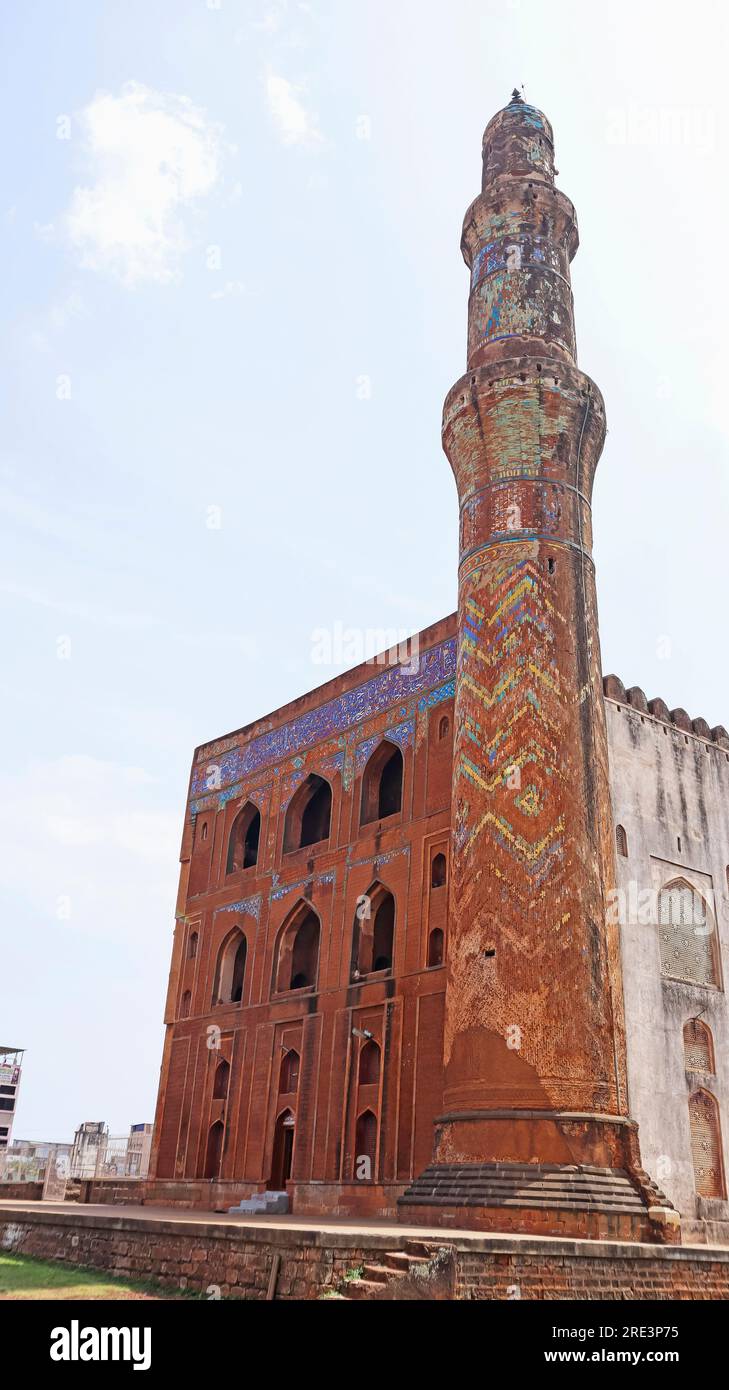 View of Madrasa of Mahmud Gawan, Prime Minister of Bahamani Dynasty ...