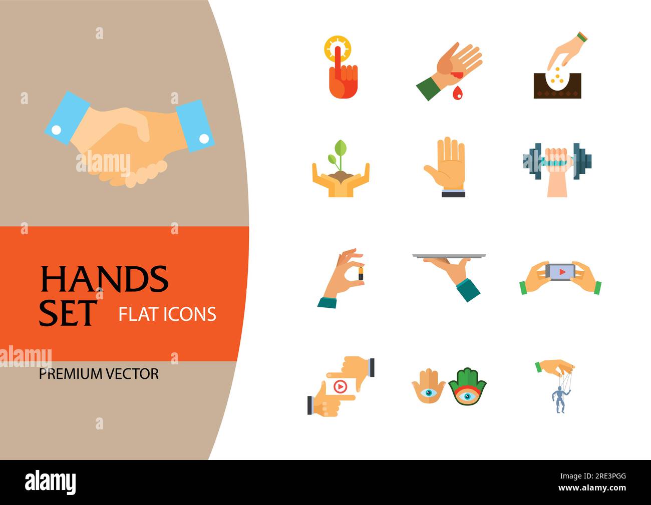 Group tool shaking hands hi-res stock photography and images - Alamy