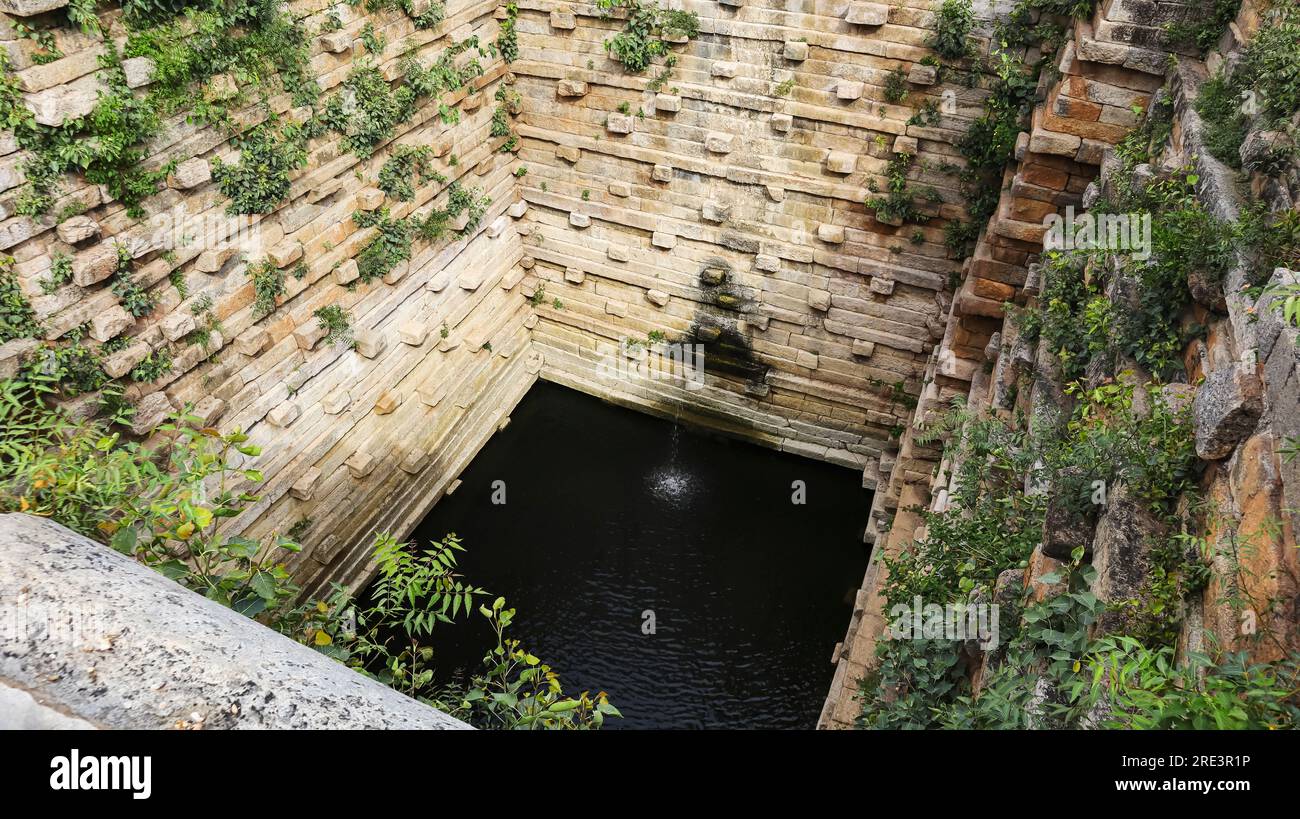 Ancient Well in the Campus of Shri Someshwara Swamy Temple ...