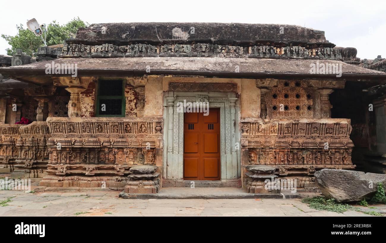 Rear Mandapa Entrance of Sri Trimukteshwara Swami Temple, Gadag ...