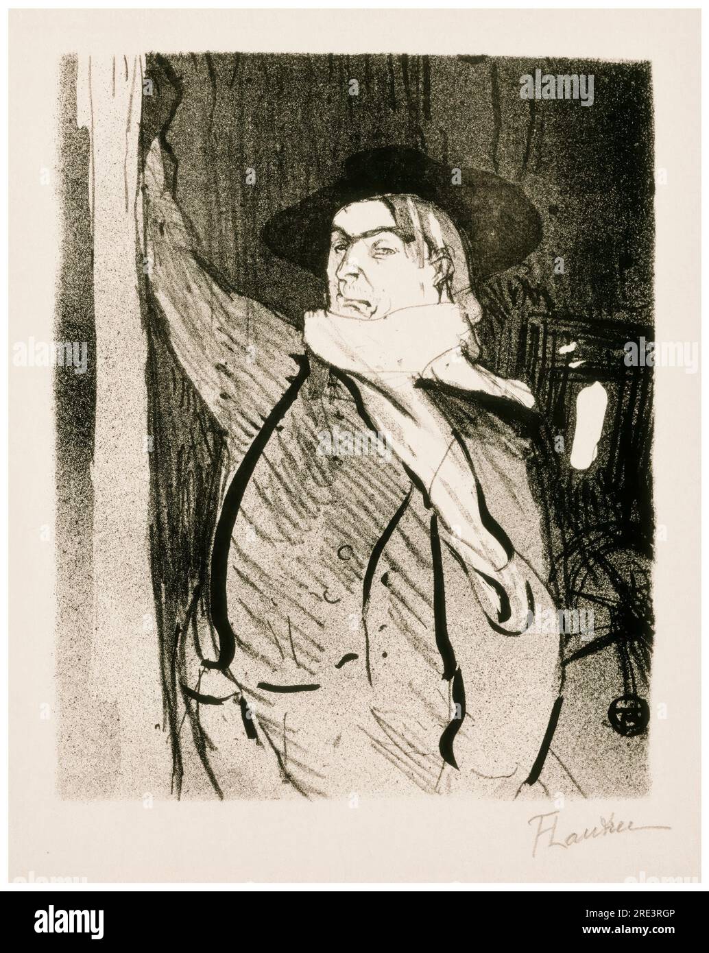 Aristide Bruant (1851-1925), French Cabaret singer, comedian, and ...