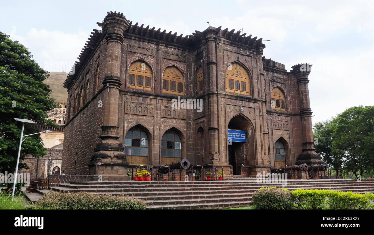 INDIA, KARNATAKA, VIJAYAPUR, June 2023, Tourist at Gol Ghumbaz ...