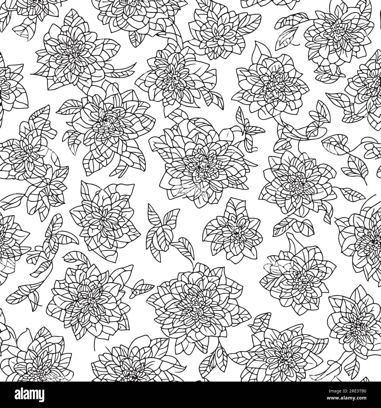 Abstract flower Stock Vector Images - Alamy