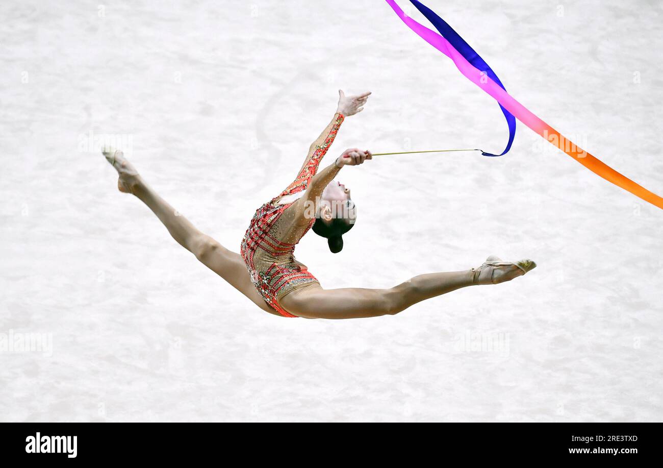 Rhythmic gymanstics hi-res stock photography and images - Alamy