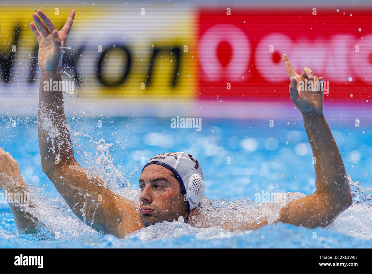 Water polo men quarterfinal hi-res stock photography and images - Alamy