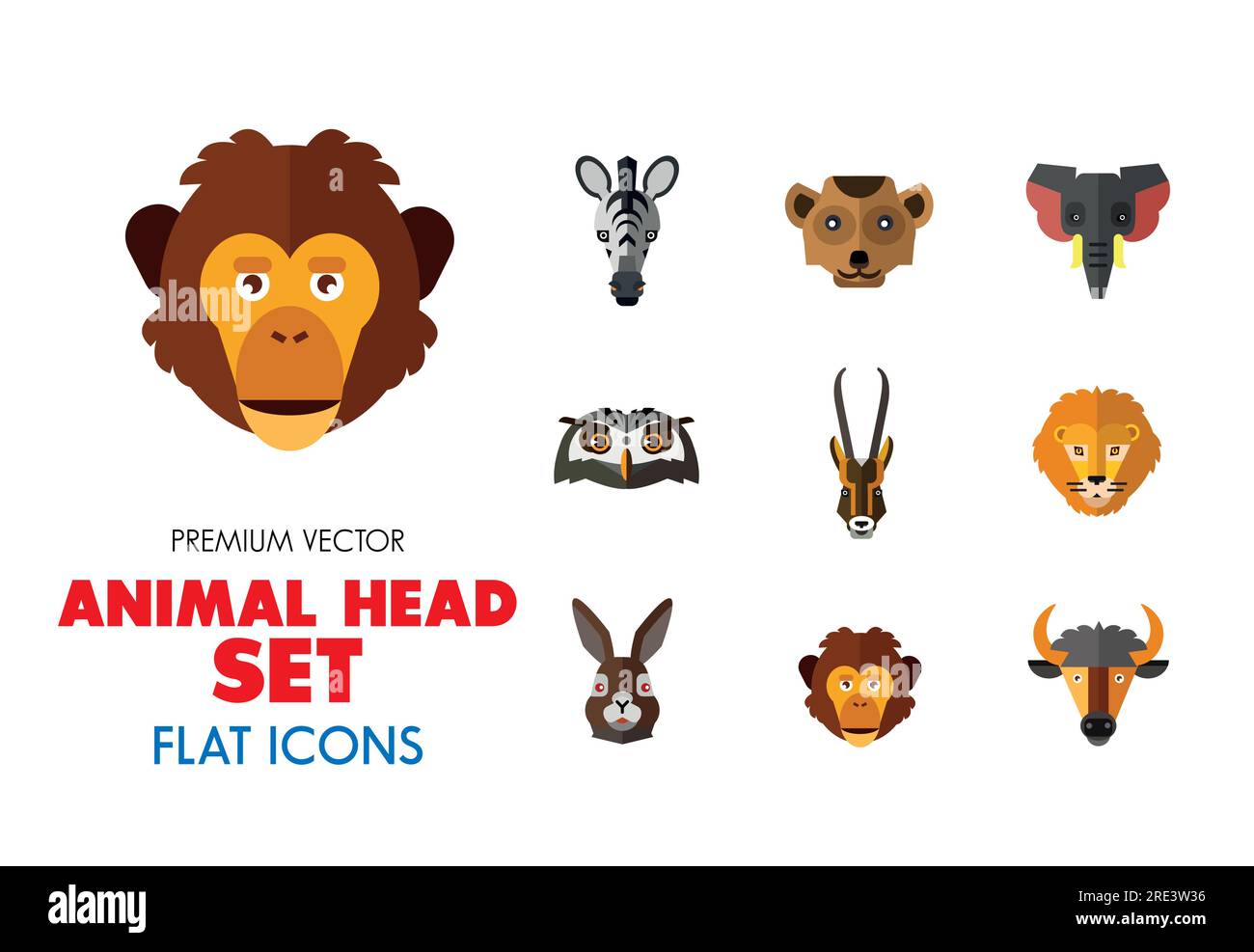 Raccoon head set icon Cut Out Stock Images & Pictures - Alamy