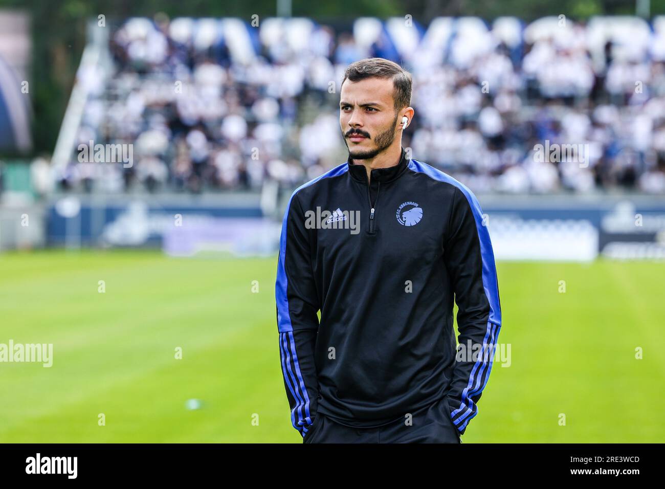 Lyngby, Denmark. 22nd, July 2023. Diogo Goncalves of FC Copenhagen seen ...