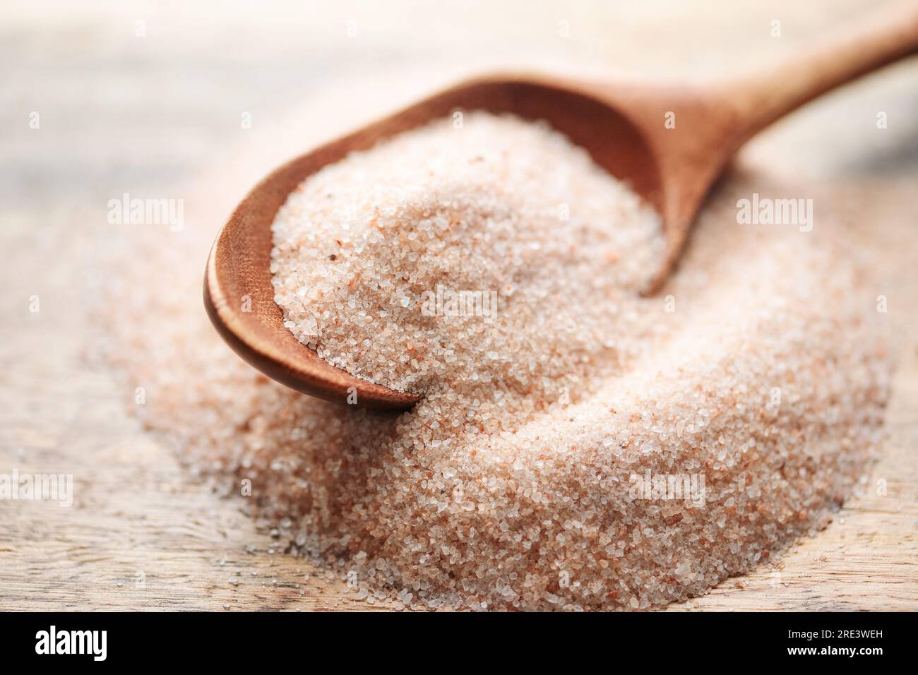 Himalayan pink salt . Healthy food concept. Speciality salt. Food ...