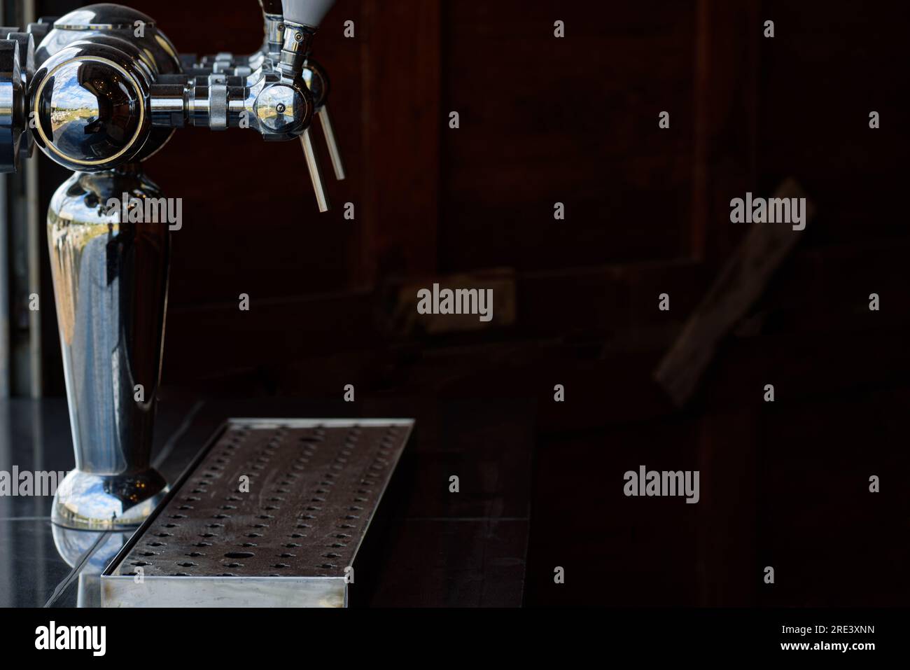 Beer machine, Draft beer dispenser, Draft beer equipment Stock Photo ...