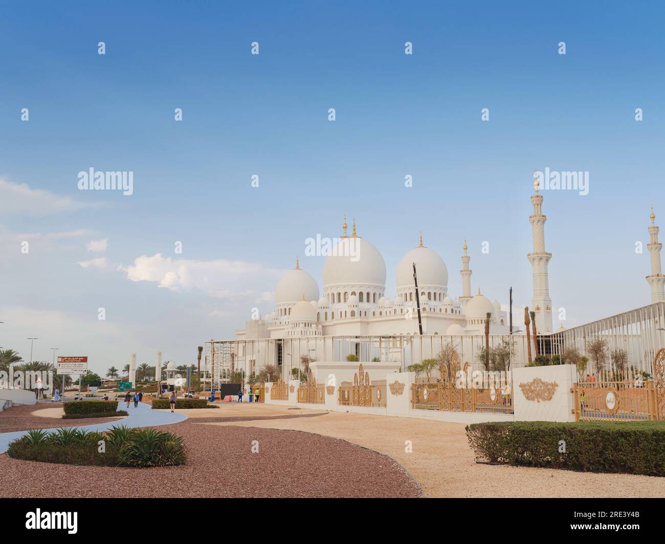 20 March 2023, Abu Dhabi, UAE: Sheikh Zayed Mosque largest mosque of ...