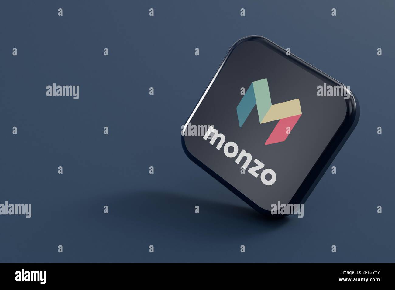 Monzo symbol hi-res stock photography and images - Alamy