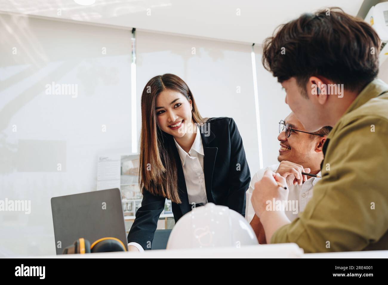 Engineers, designers and interior designers are finalizing the design ...