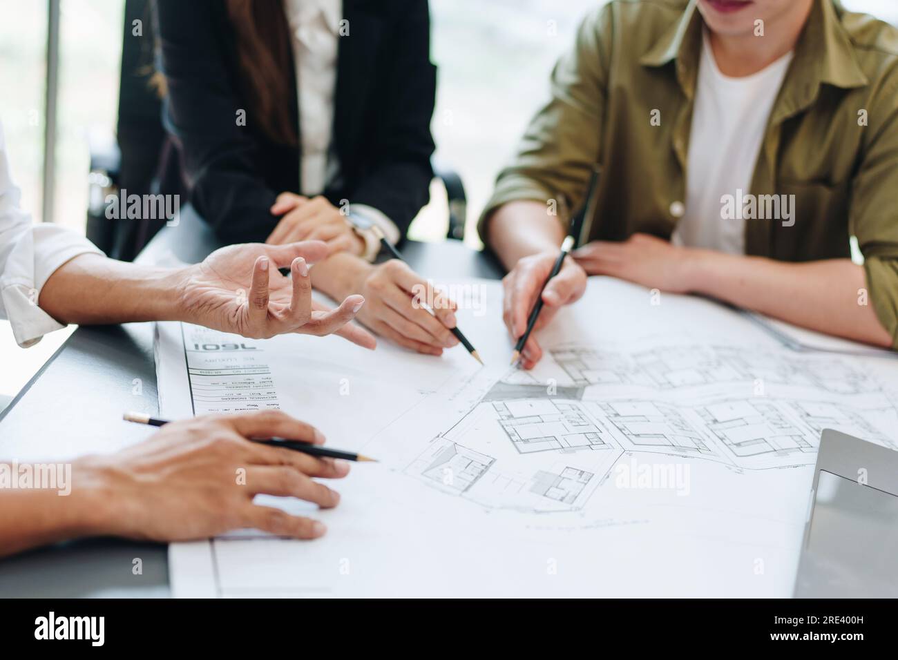 Engineers, designers and interior designers are finalizing the design ...