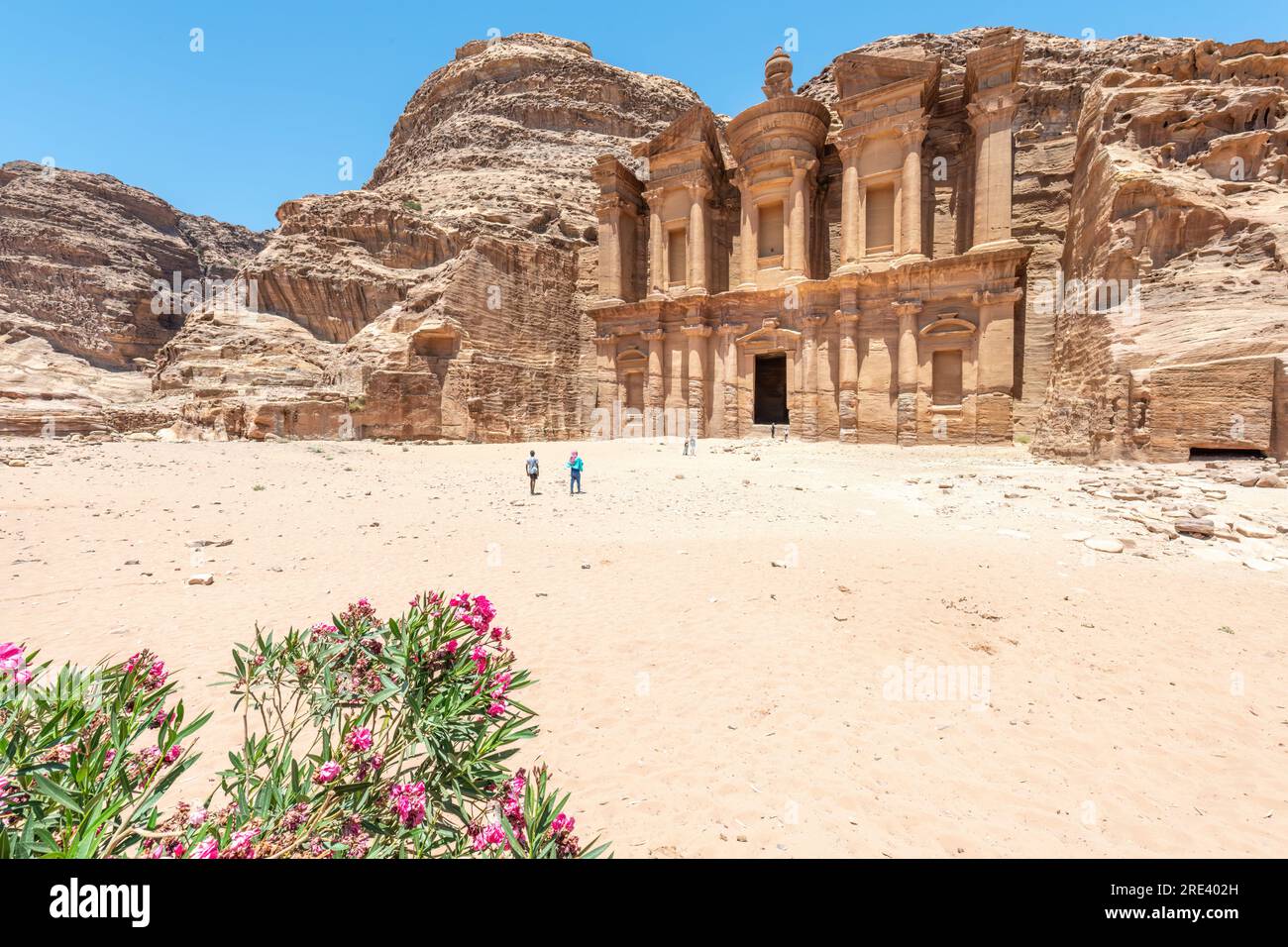 A view of the Monastery, Petra, Jordan Stock Photo - Alamy A view of the Monastery, Petra, Jordan Stock Photo - Alamy