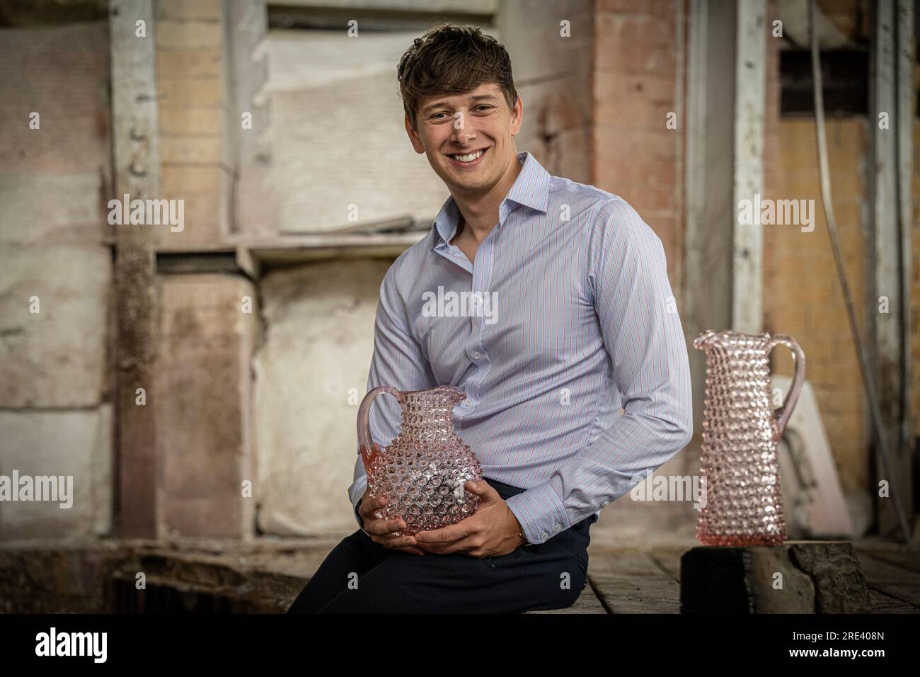 Kamenicky Senov, Czech Republic. 25th July, 2023. The Klimchi glass ...