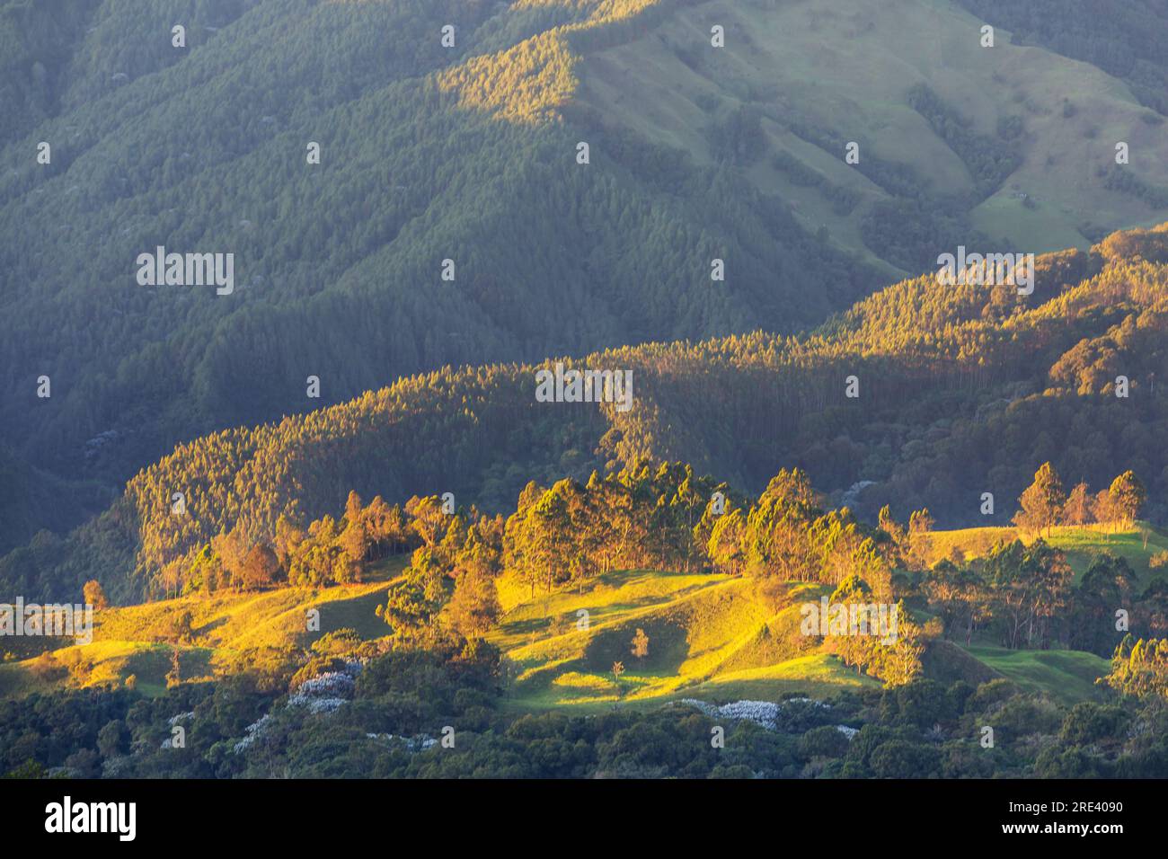 Rural landscapes in green colombian mountains Stock Photo - Alamy