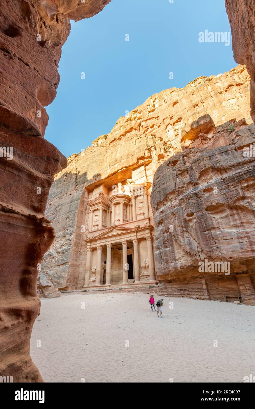 Petra bedouin treasury hi-res stock photography and images - Alamy