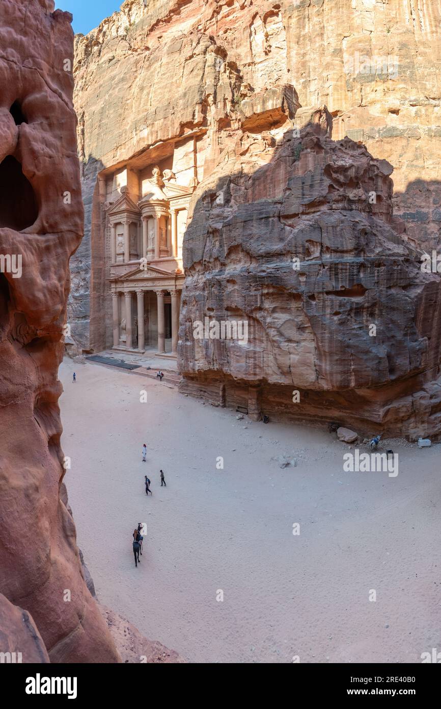 Petra bedouin treasury hi-res stock photography and images - Alamy