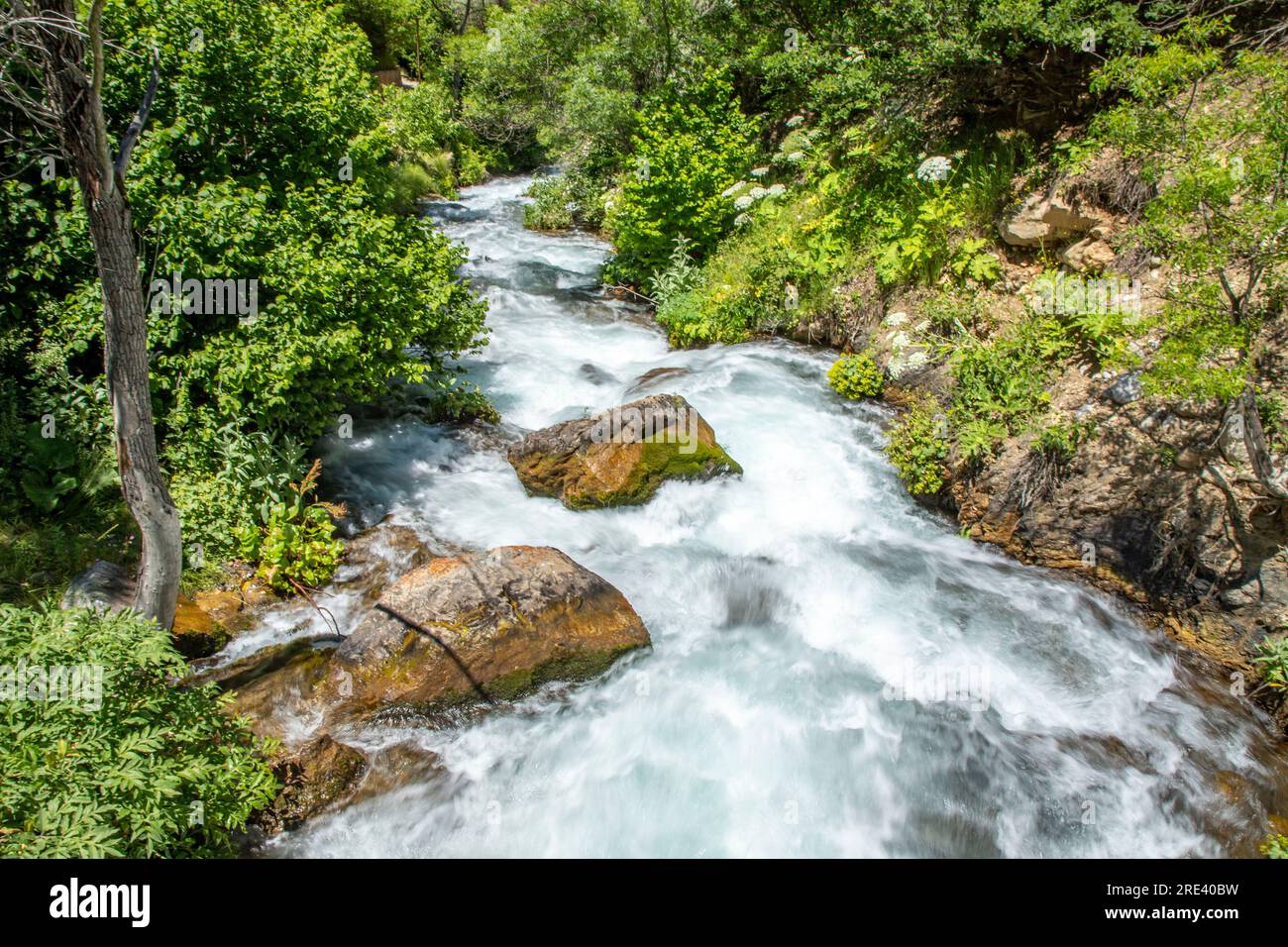 Tomara Waterfall National Nature Park in Siran district, Gumushane ...