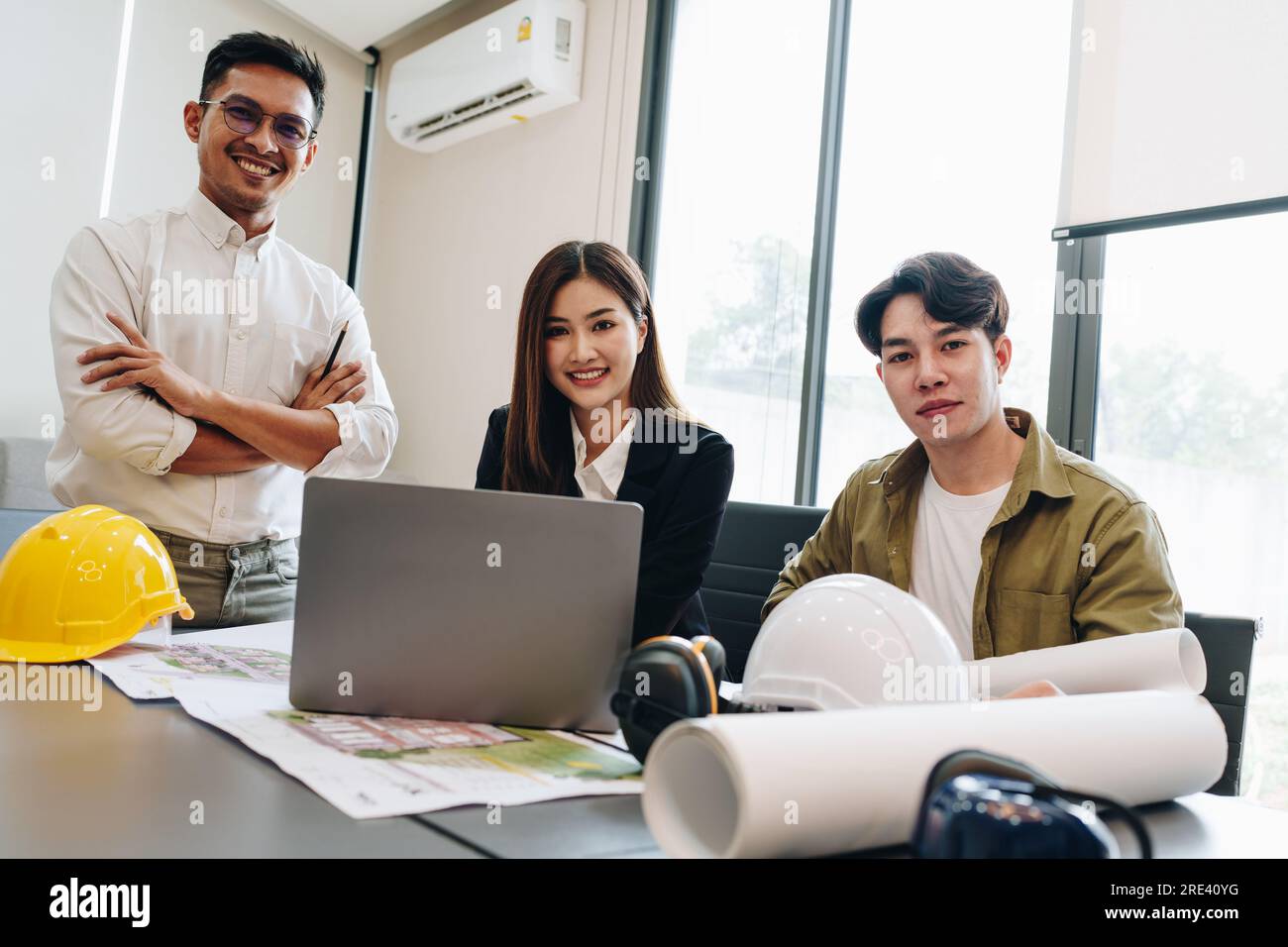 Engineers, designers and interior designers are finalizing the design ...