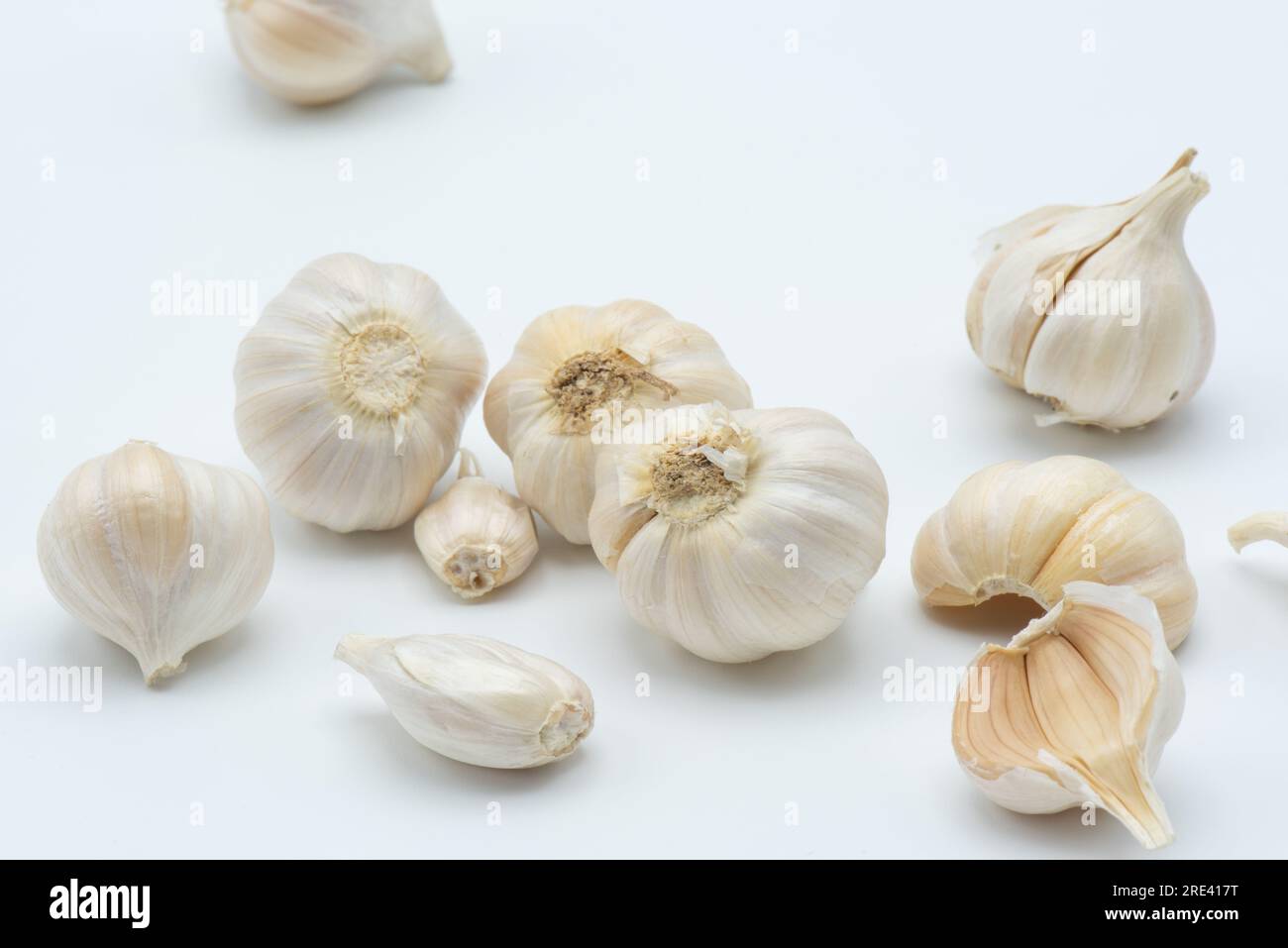 Garic isolated on white background Stock Photo - Alamy