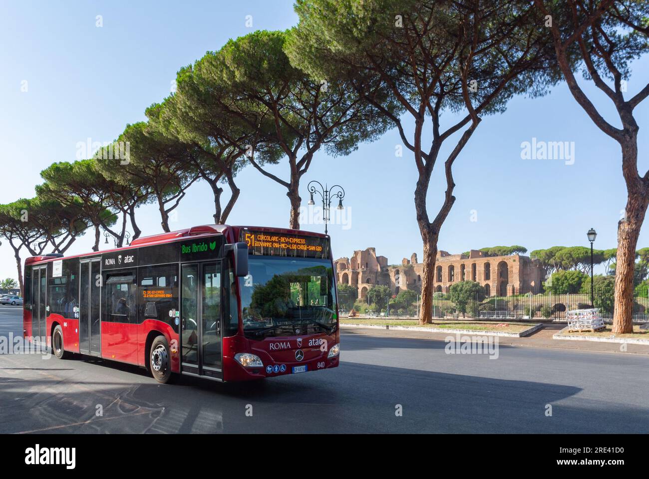 Public transport atac hi-res stock photography and images - Alamy