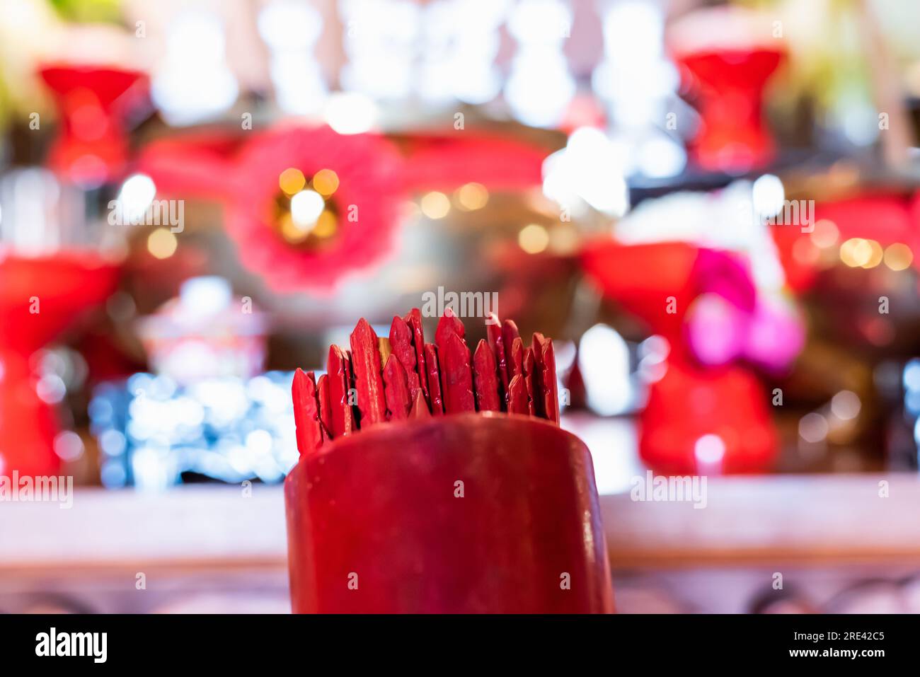 Red Fortune stick, Red Seam-Si, Red Chi-Chi Sticks made from bamboo in ...