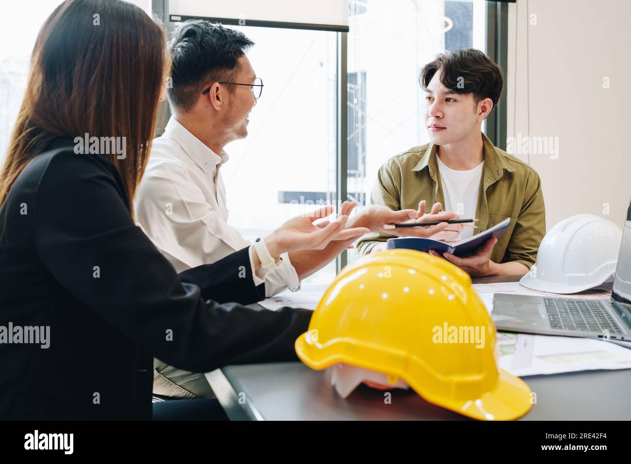 Engineers, designers and interior designers are finalizing the design ...