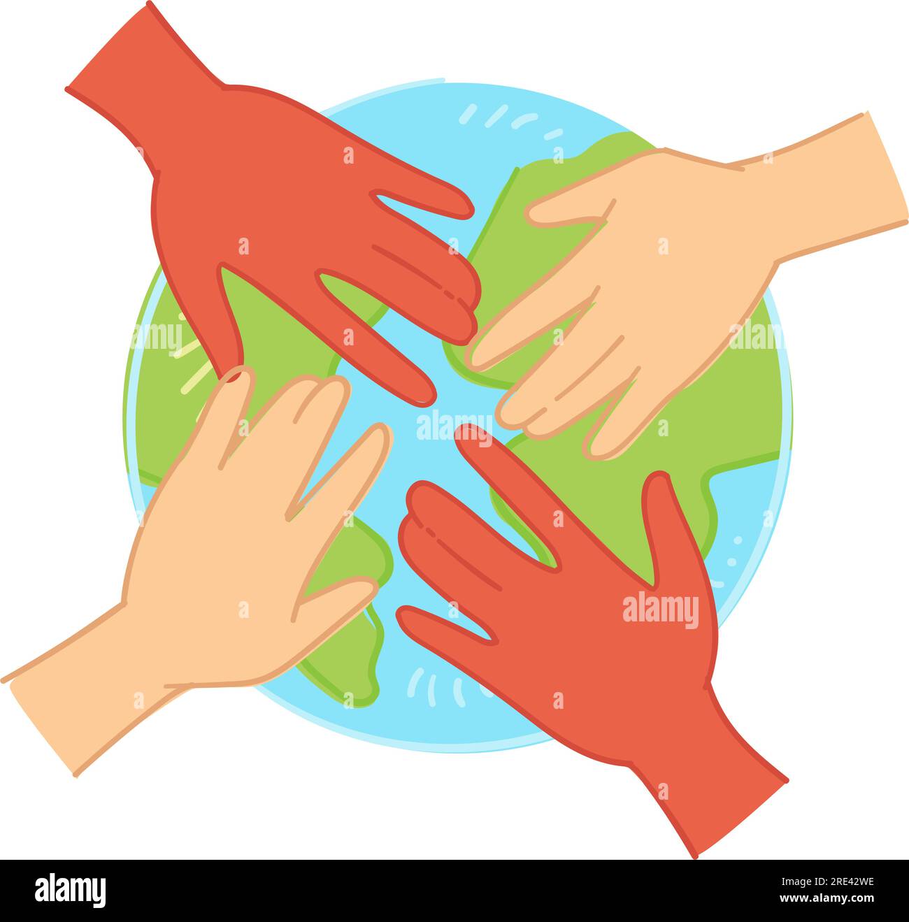 Humanity united to save ecology of planet, natural resources and ...