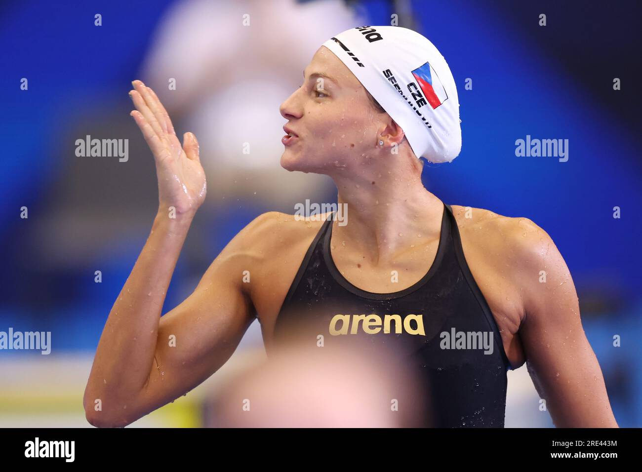 Fukuoka, Japan. 25th July, 2023. Barbora Seemanova (CZE) Swimming ...