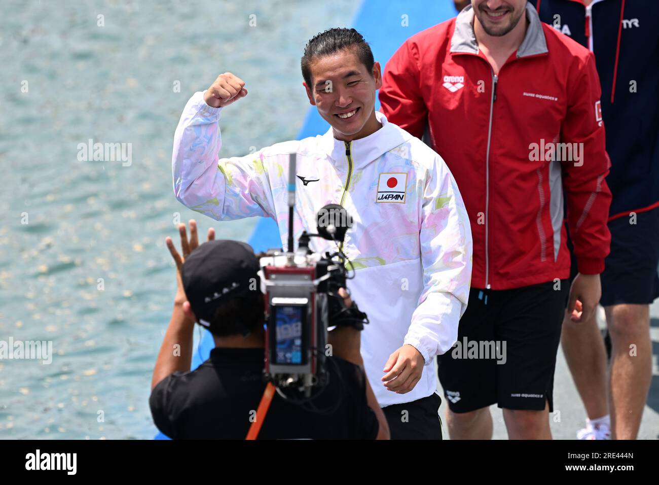 Fukuoka, Japan. 25th July, 2023. Kyohei Arata (JPN) Diving : World Aquatics Championships ...