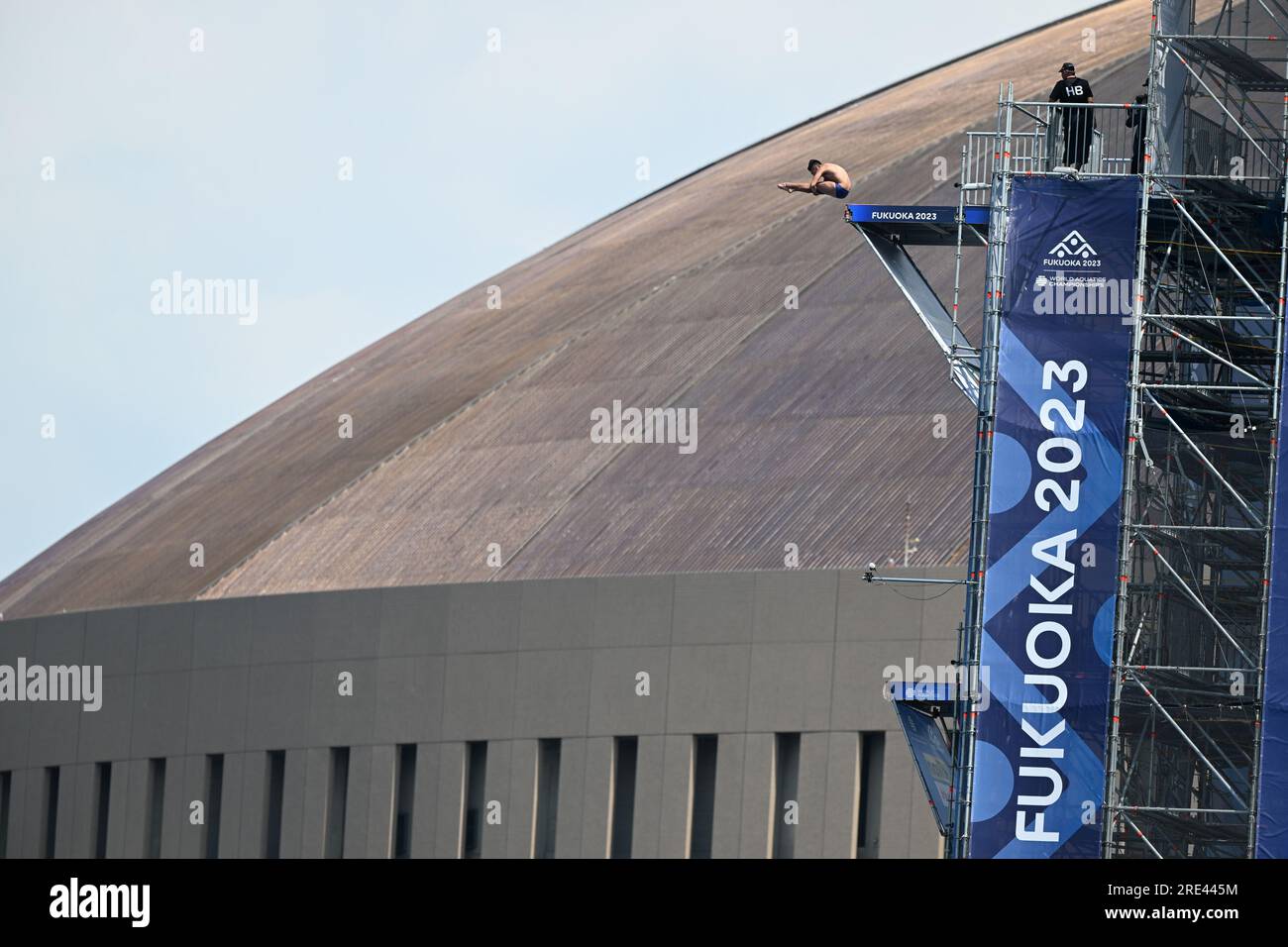 Fukuoka, Japan. 25th July, 2023. General view Diving : World Aquatics ...