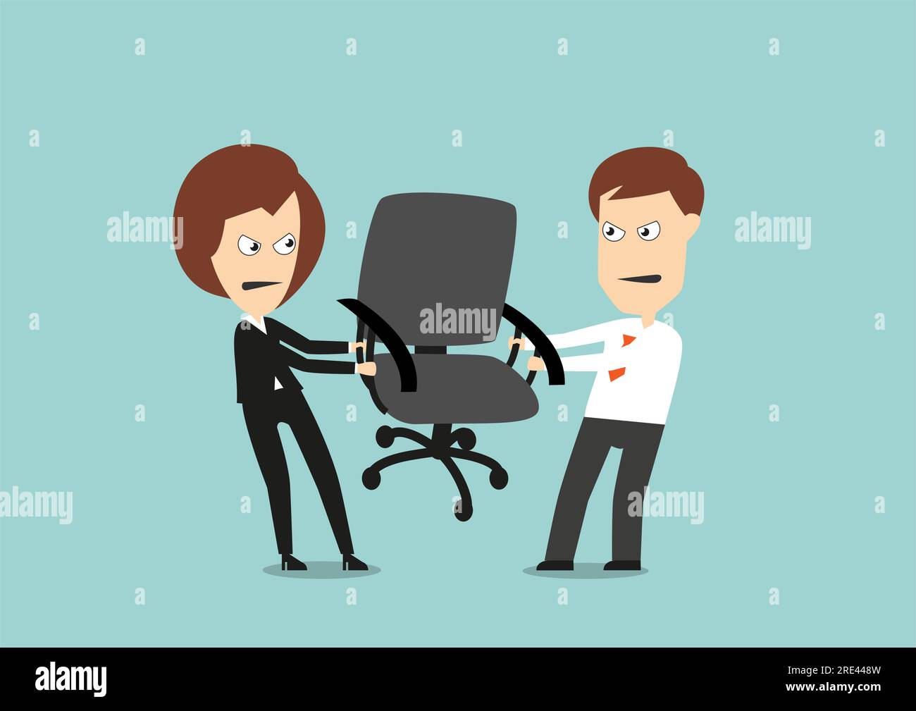 Leadership cartoon hi-res stock photography and images - Alamy