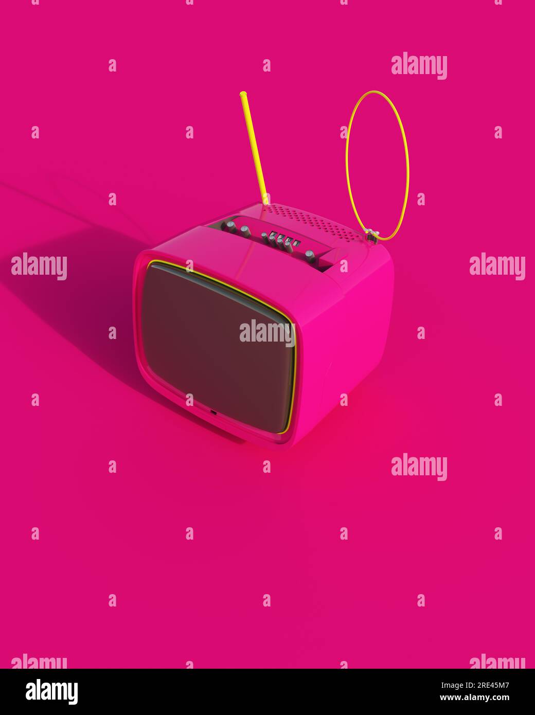 Tv set 90s hi-res stock photography and images - Alamy