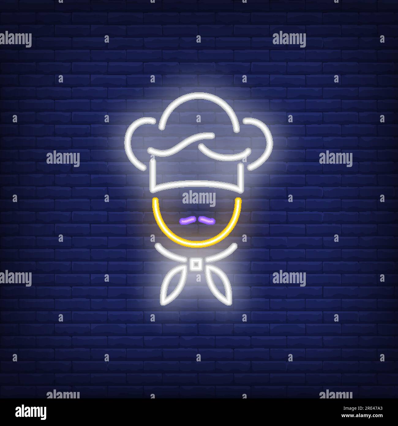 Neon icon professional electric Stock Vector Images - Alamy