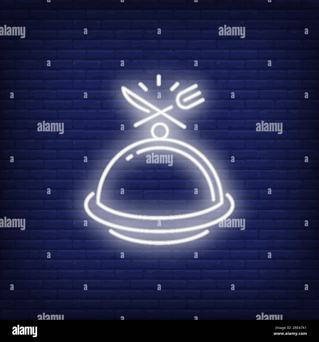 Cloche neon sign Stock Vector Image & Art - Alamy