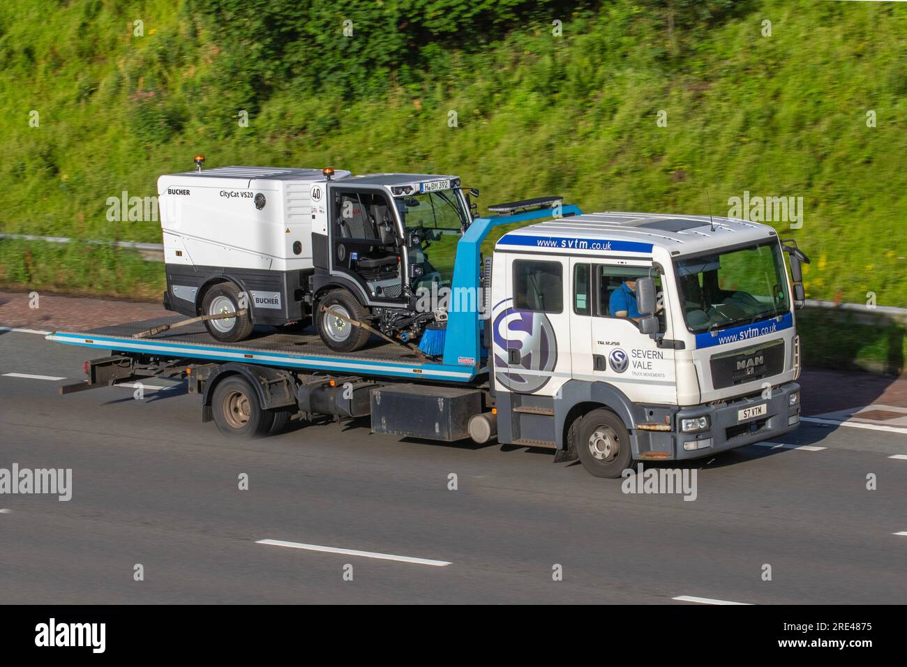 Bucher CityCat VS20 a pure road electric sweeper 3.5 t class, being ...