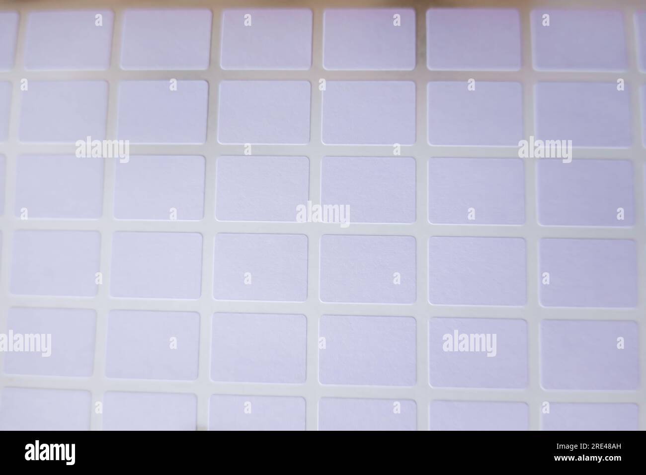white labels isolated. Labels for direct thermal or thermal transfer ...