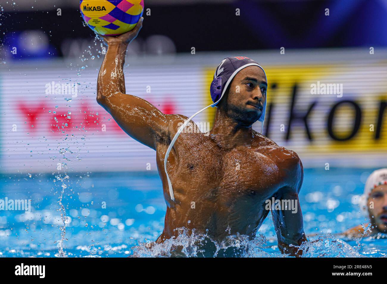 Fukuoka, Japan. 25th July, 2023. FUKUOKA, JAPAN - JULY 25: Max Irving ...