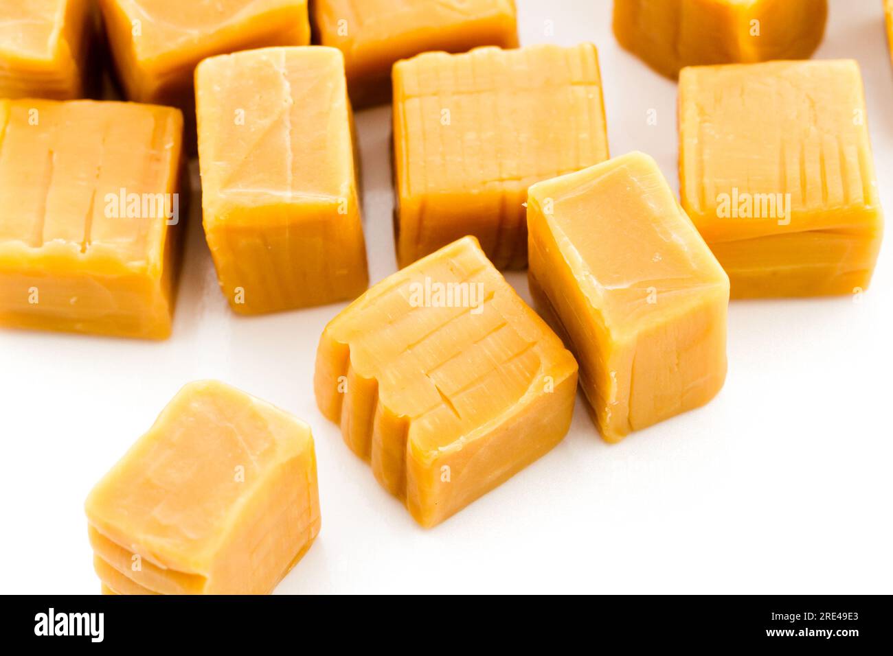 Pile caramels hi-res stock photography and images - Alamy