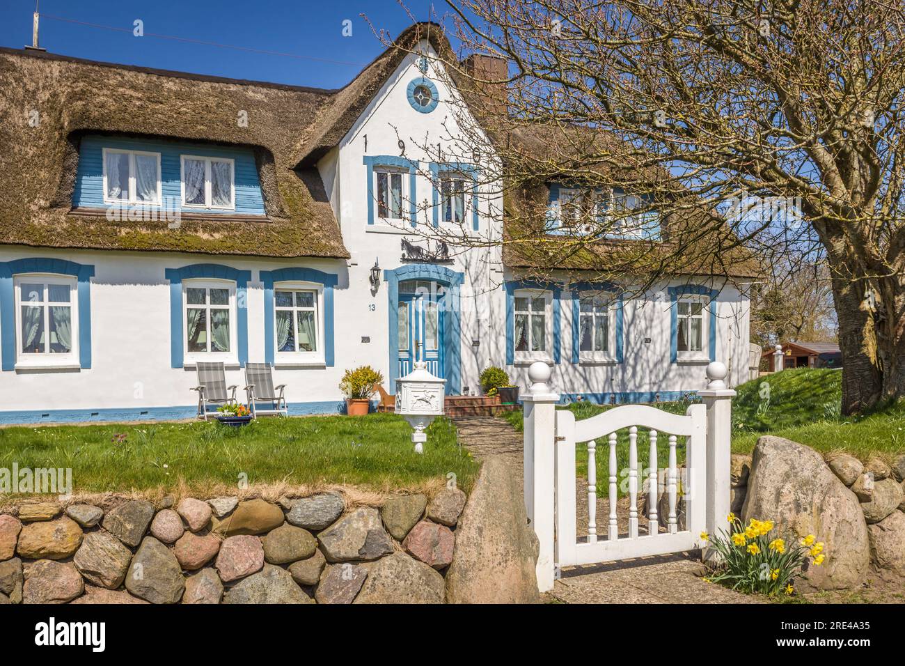 geography / travel, Germany, Schleswig-Holstein, Morsum, historic ...