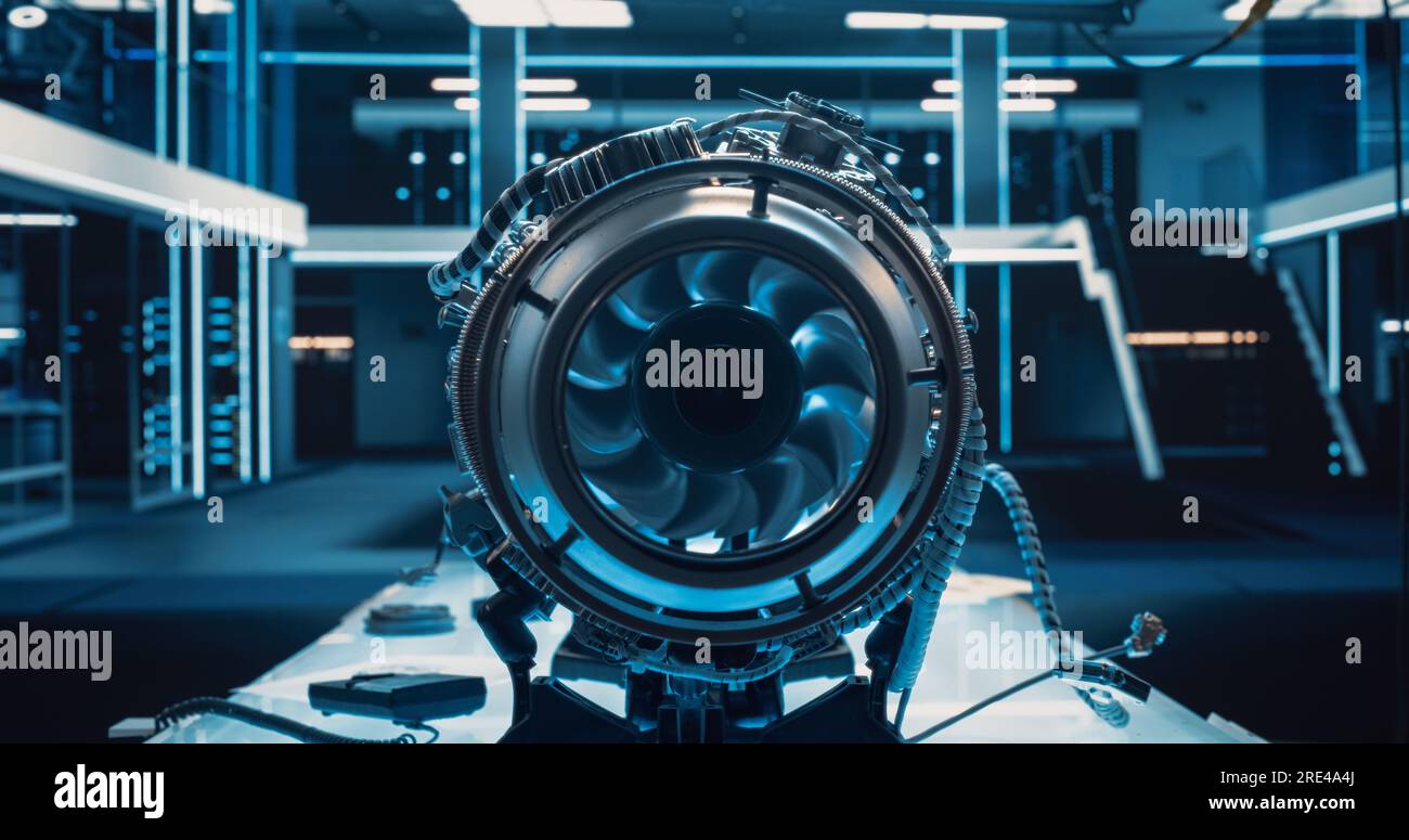 Inside jet engine hi-res stock photography and images - Alamy