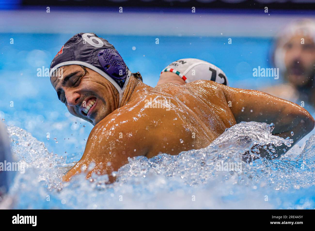 Fukuoka, Japan. 25th July, 2023. FUKUOKA, JAPAN - JULY 25: Luca Cupido ...