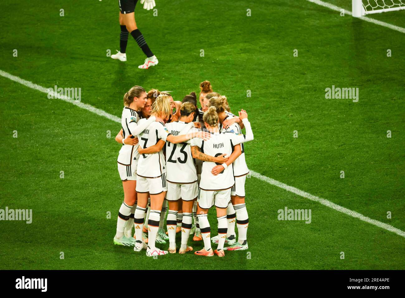 German team, celebrate seen during the FIFA Women's World Cup Australia ...
