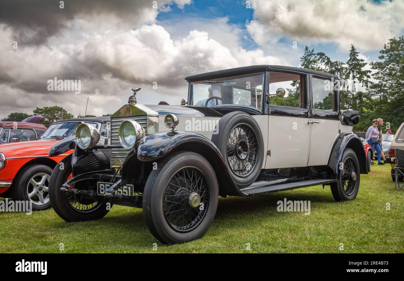 A 1928 Rolls-Royce 20hp Park Ward Landaulette with chassis number GLY62 ...