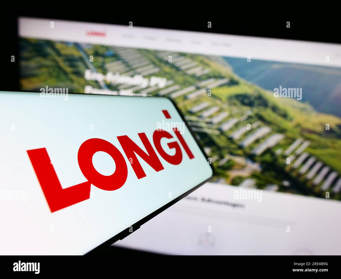 Longi logo hi-res stock photography and images - Alamy