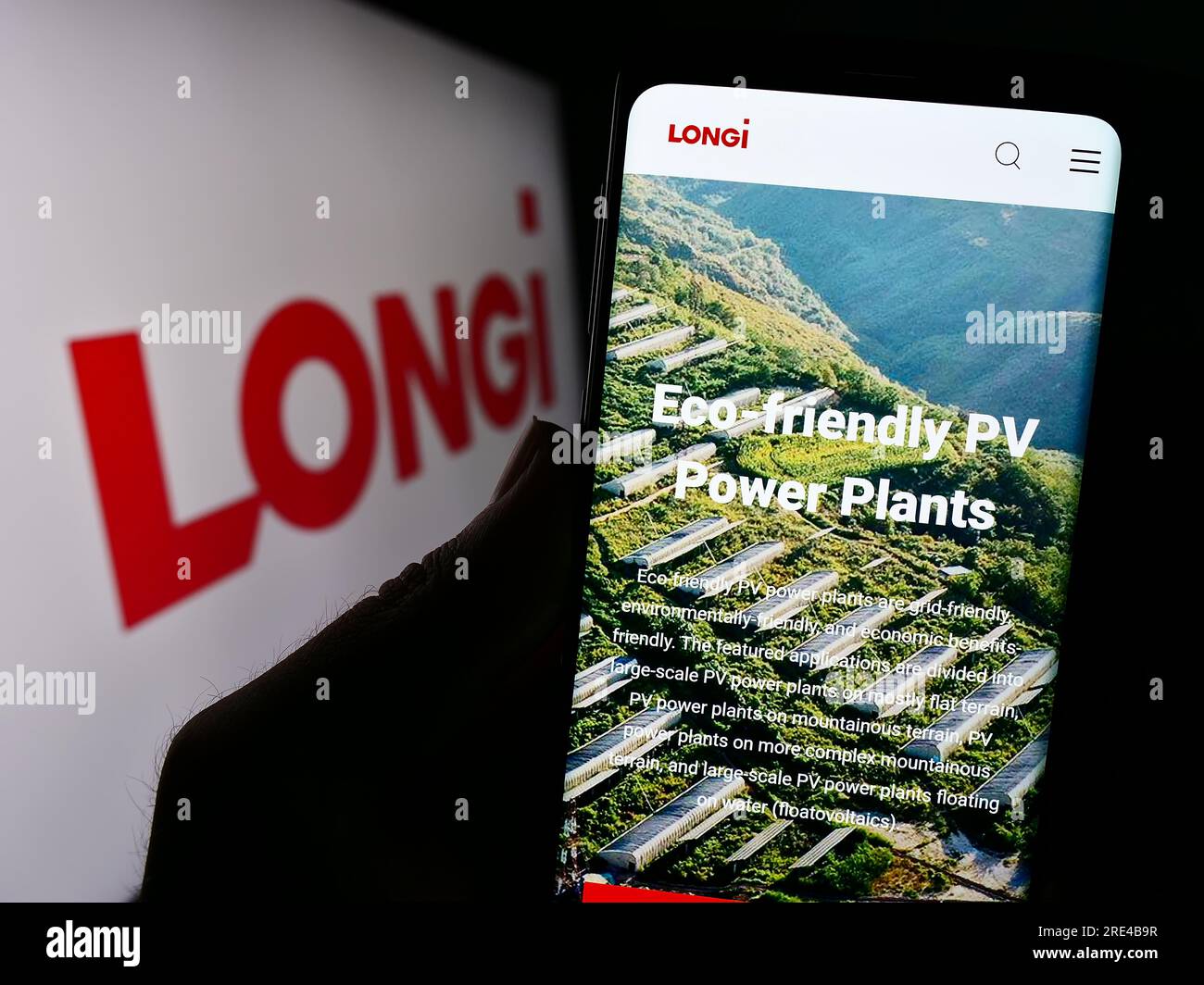 Longi logo hi-res stock photography and images - Alamy