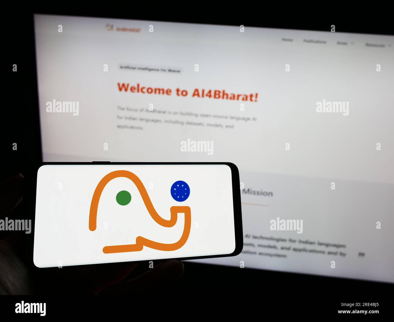 Ai4bharat logo hi-res stock photography and images - Alamy