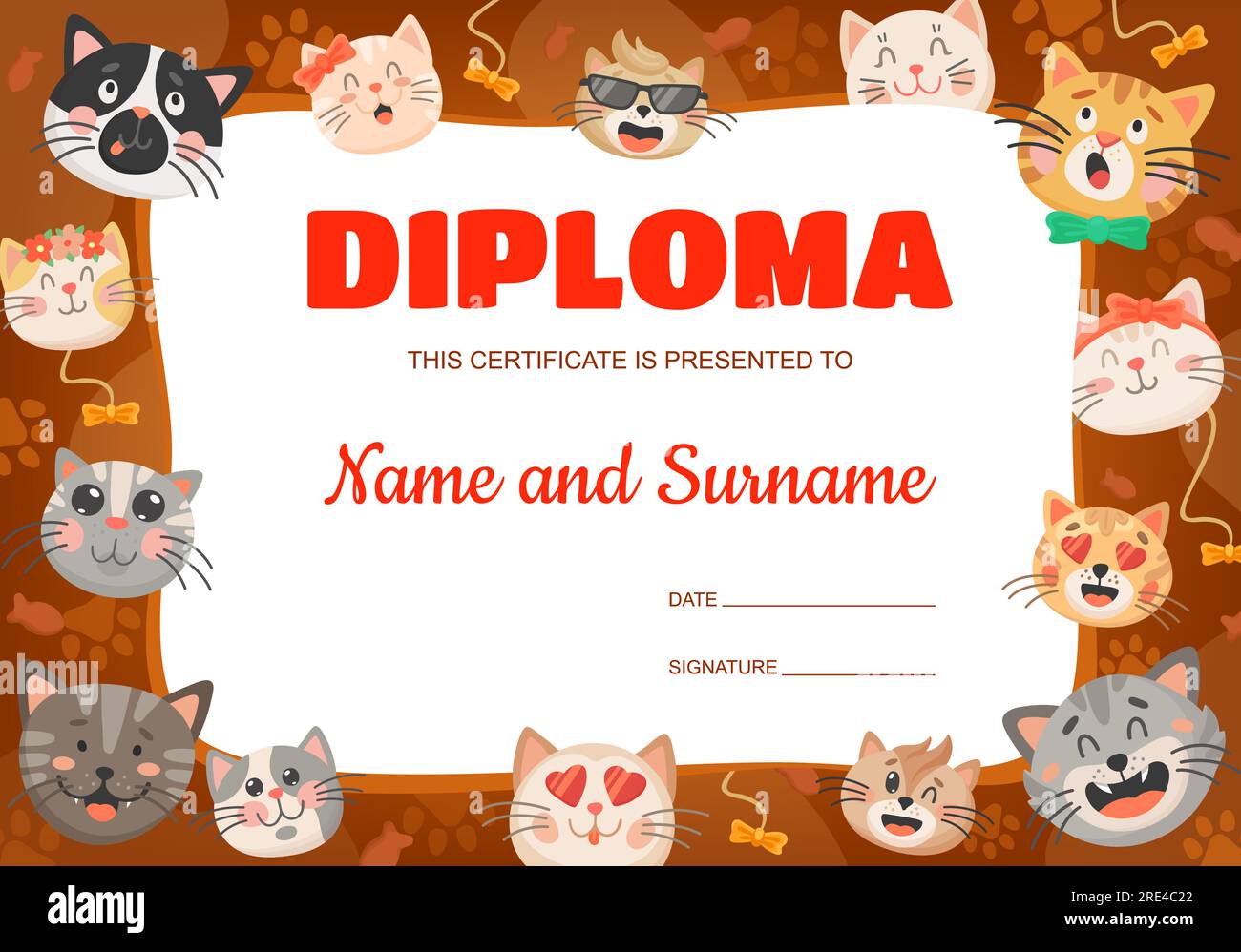 Printable diploma hi-res stock photography and images - Alamy